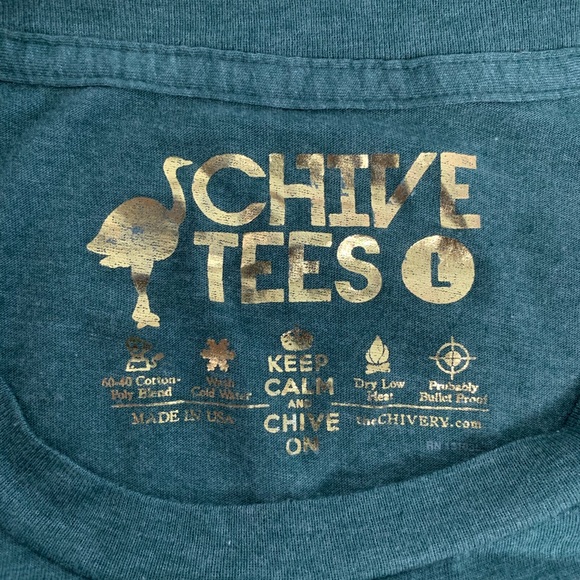 Chive Tees | Tops | Keep Calm And Chive On Tee | Poshmark